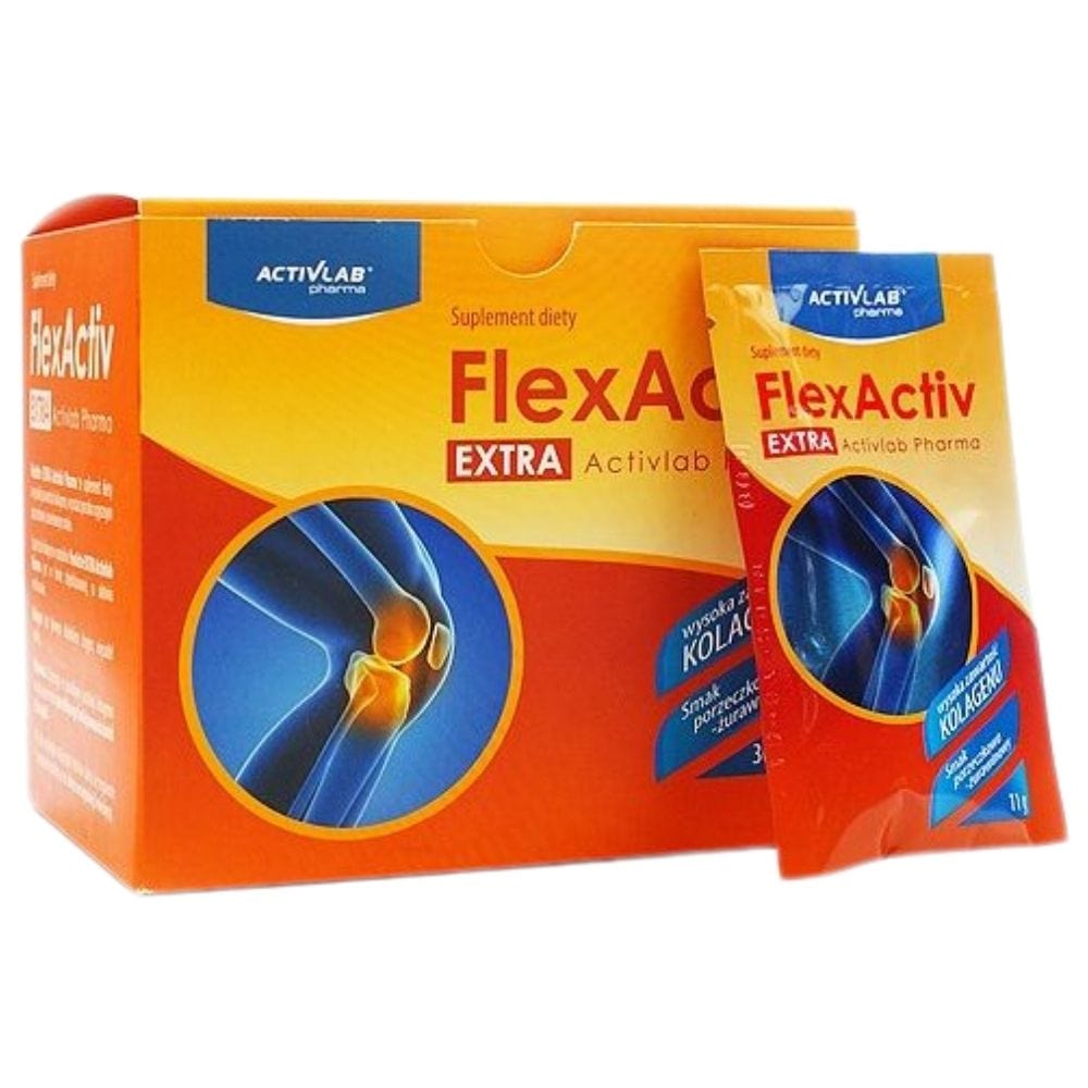 Activlab Pharma FlexActiv Extra, Grosella-Arándano - 30 Sobres – Medpak