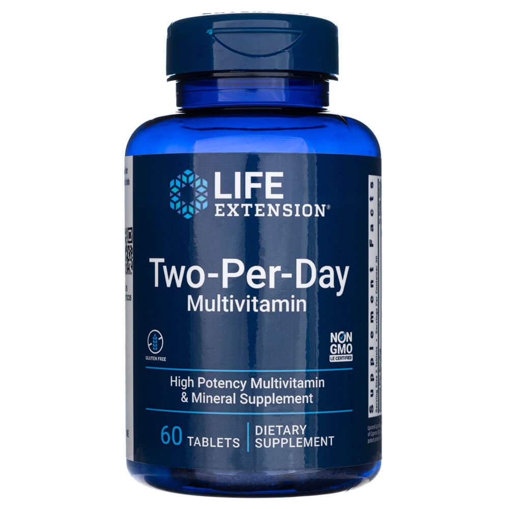 Life Extension Two-Per-Day Multivitamin - 60 Tablets – Medpak