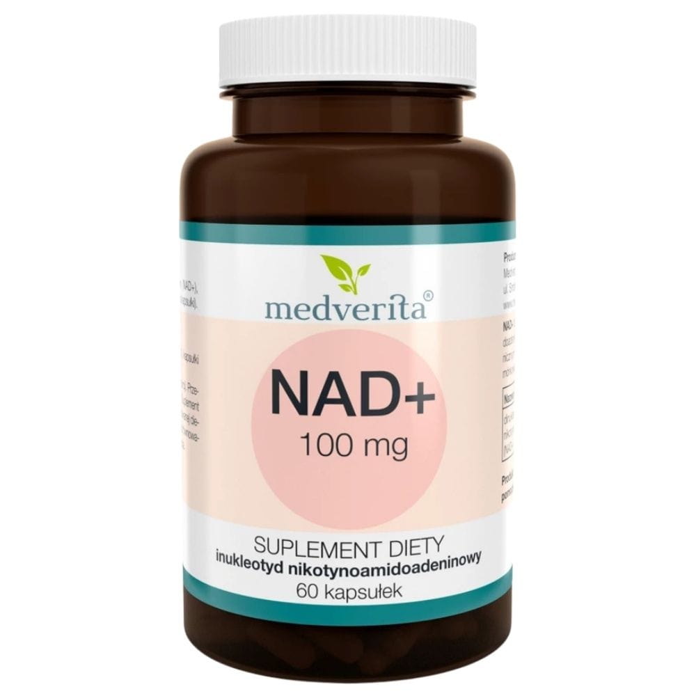 Medverita NAD 100 mg - 120 cápsulas – Medpak