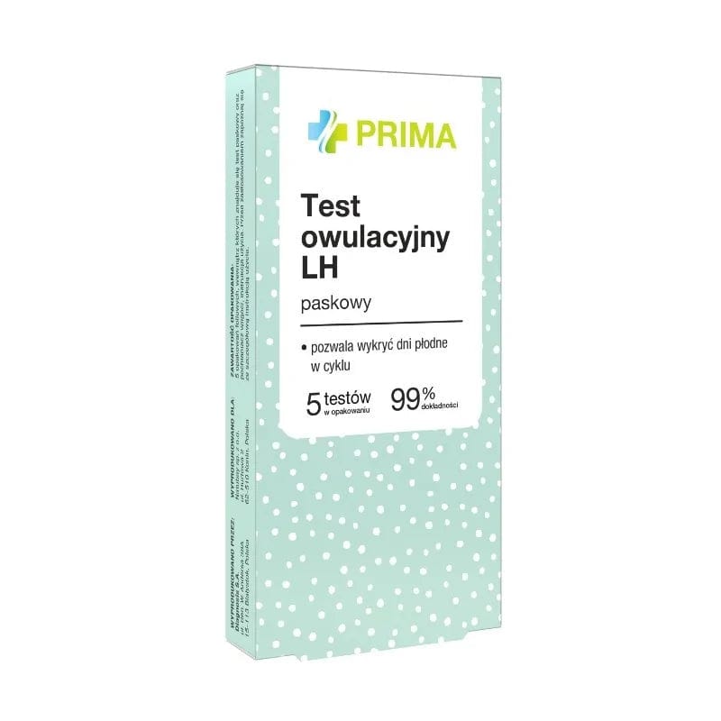 Prima Ovulation LH Strip Test - 5 unidades – Medpak