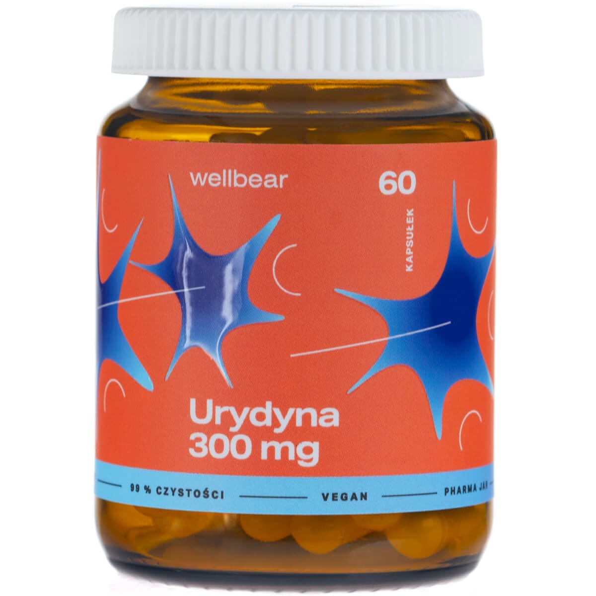 Wellbear Uridine 300 mg - 60 Cápsulas – Medpak