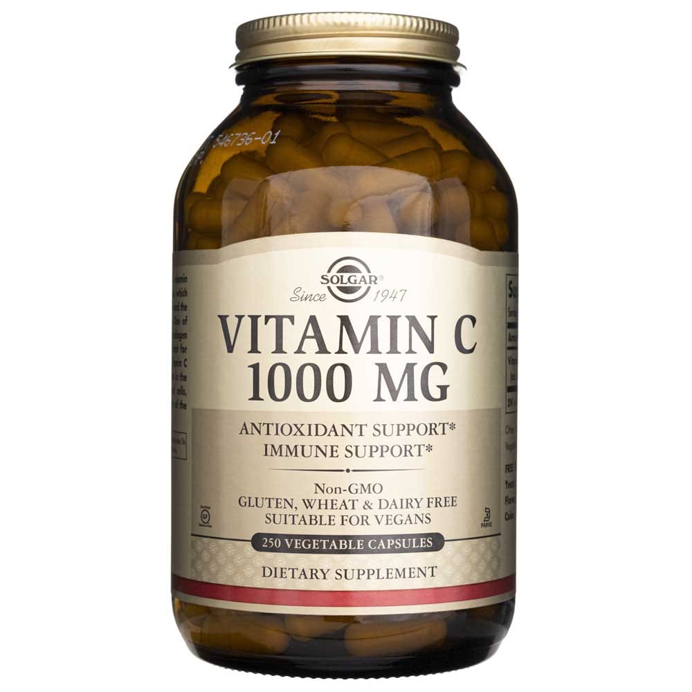 Solgar Vitamina C 1000 mg 250 Veg Cápsulas – Medpak