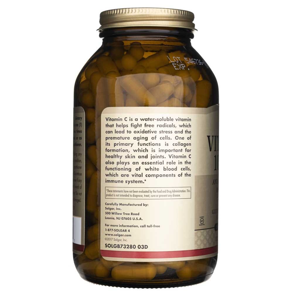 Solgar Vitamina C 1000 mg 250 Veg Cápsulas – Medpak